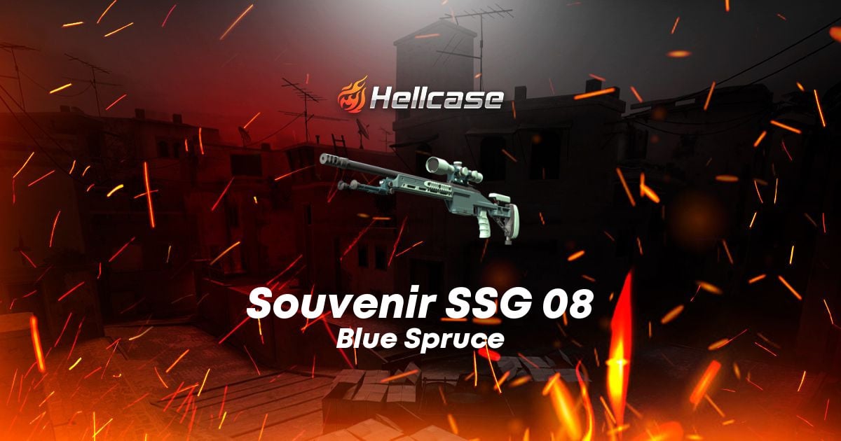 SSG 08 | Blue Spruce Skin | CS2, Rust, Dota 2 Items