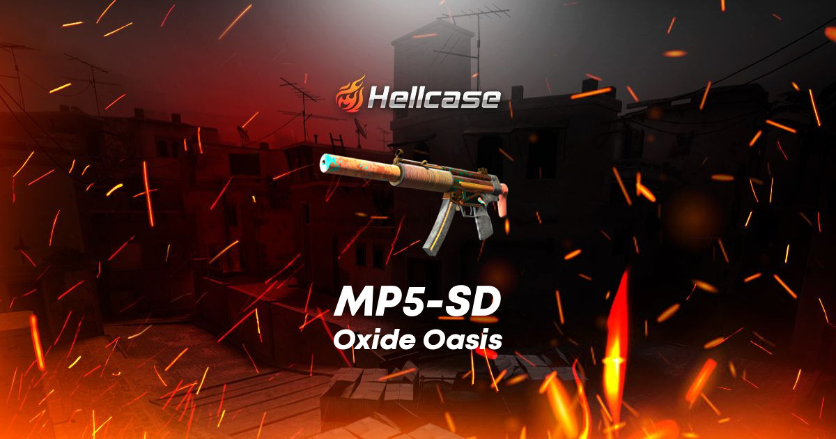 MP5-SD | Oxide Oasis Skin | CS2, Rust, Dota 2 Items