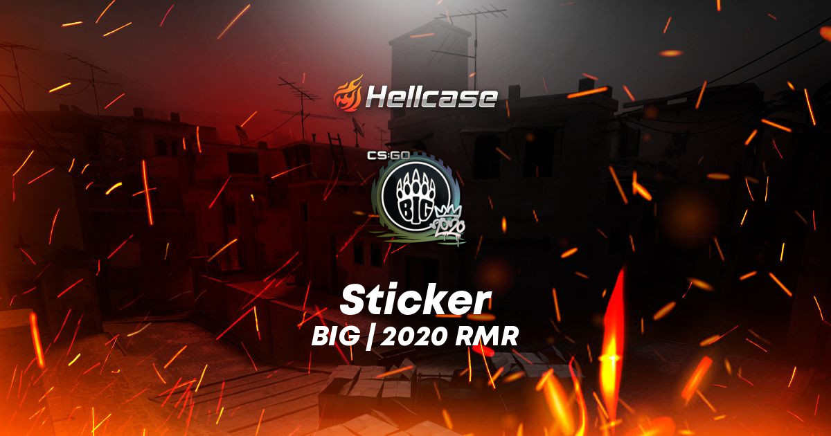 Sticker | BIG | 2020 RMR Skin | CS2, Rust, Dota 2 Items