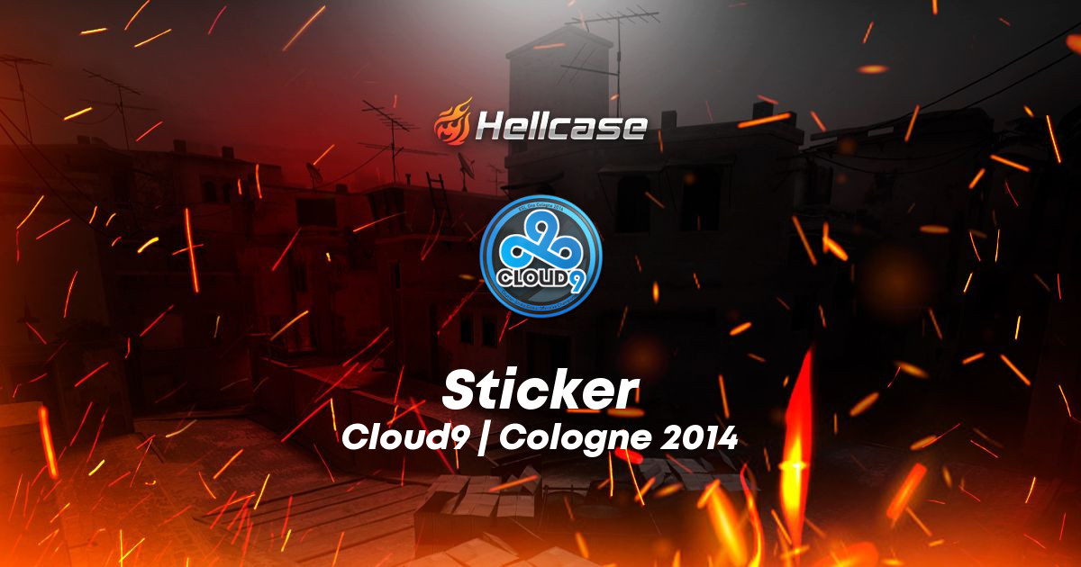 Sticker | Cloud9 | Cologne 2014 Skin | CS2, Rust, Dota 2 Items