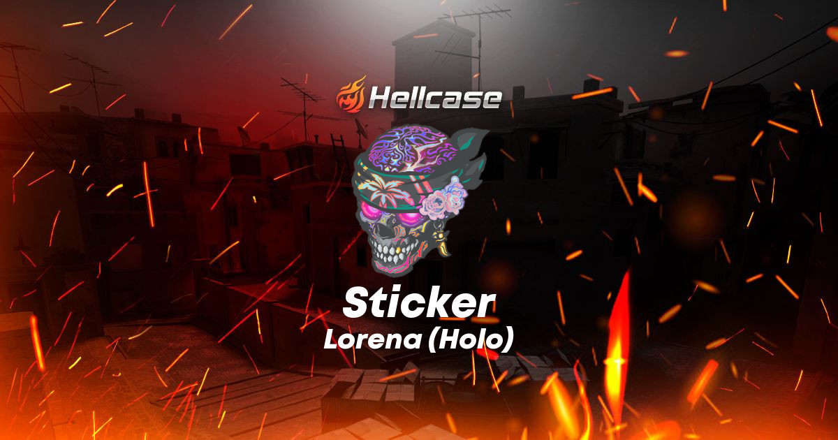 Sticker | Lorena (Holo) Skin | CS2, Rust, Dota 2 Items