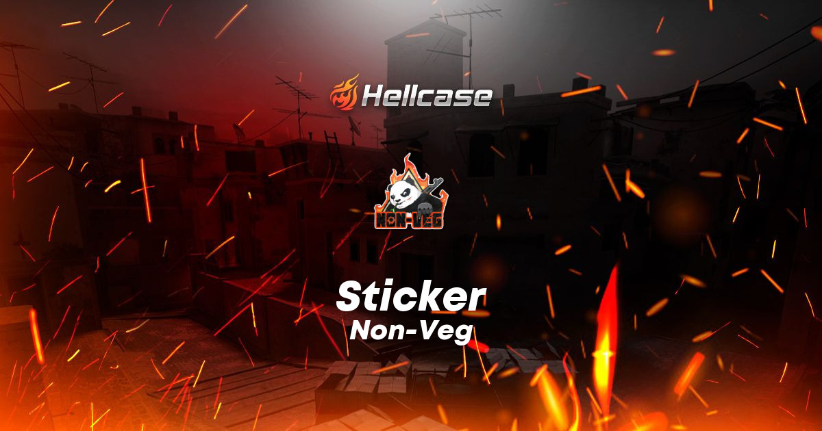 Sticker | Non-Veg Skin | CS2, Rust, Dota 2 Items