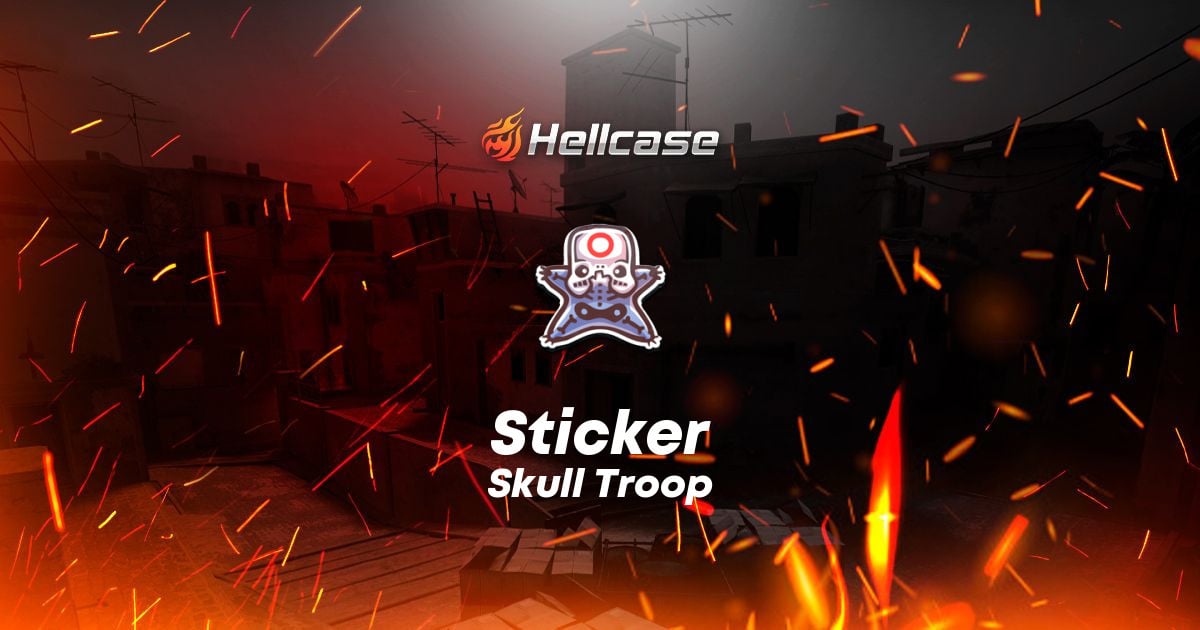 Sticker | Skull Troop Skin | CS2, Rust, Dota 2 Items